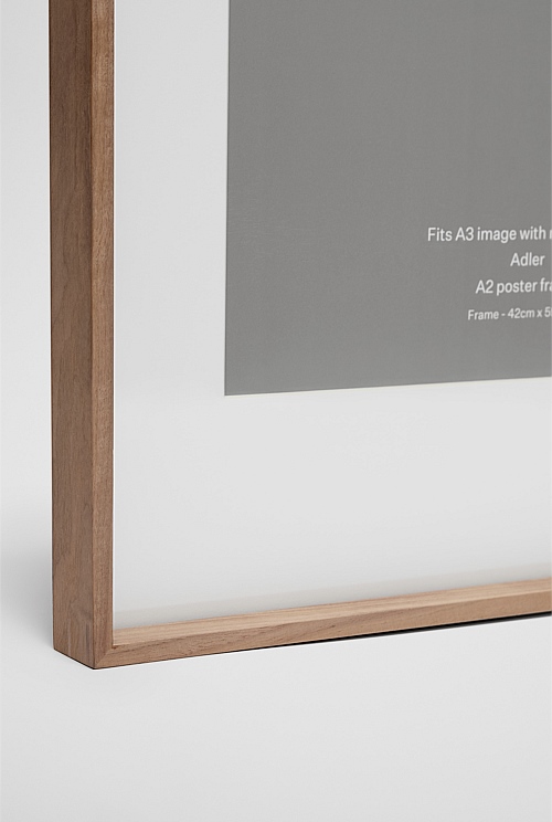 Walnut Adler A2 Poster Frame - Frames | Country Road