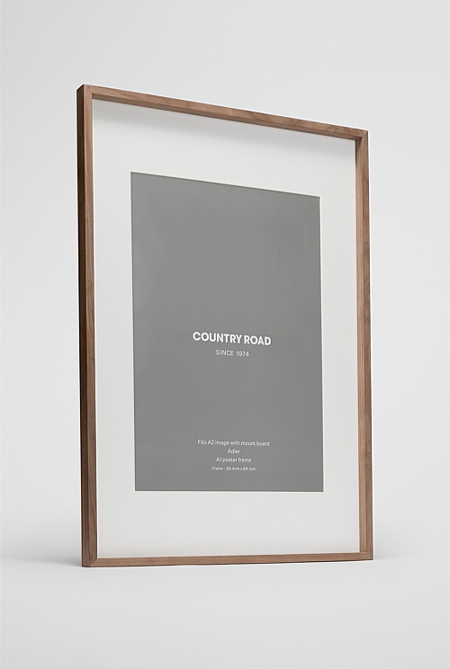 Walnut Adler A1 Poster Frame - Frames | Country Road
