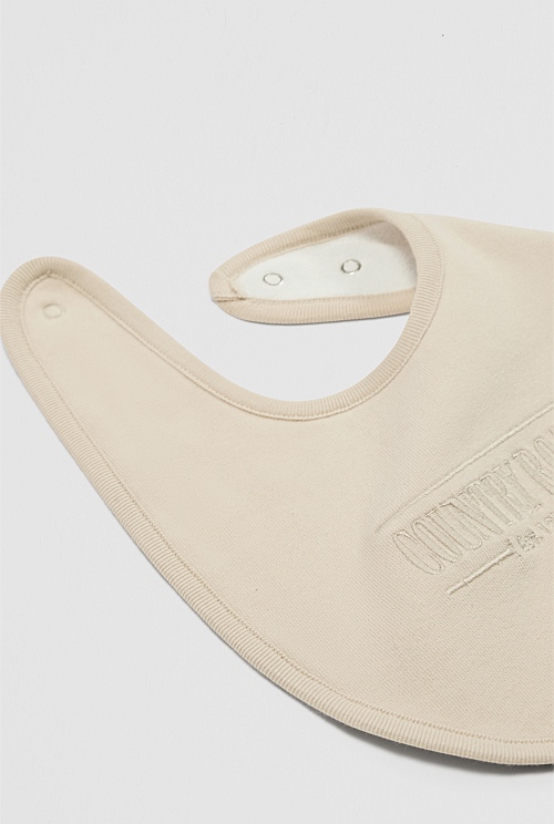 Shell GOTS-certified Organic Heritage Embroidered Bib - Accessories ...