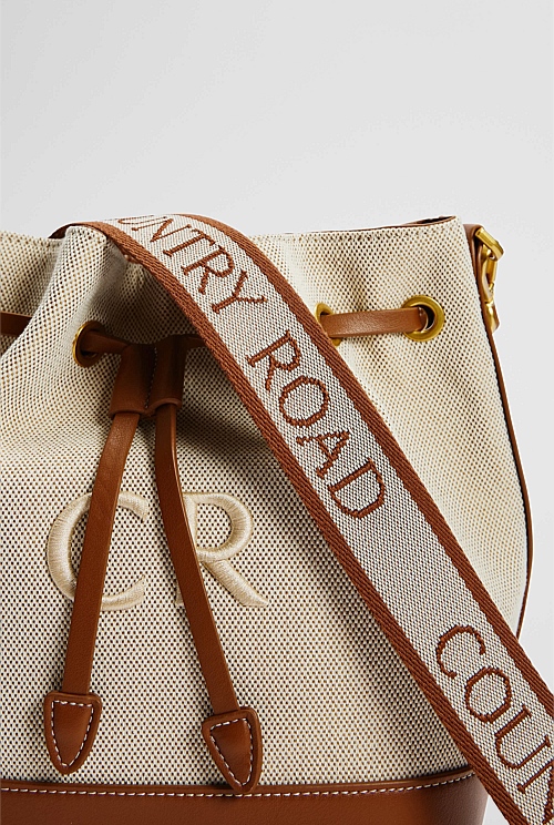 Natural CR Bucket Bag - Bags | Country Road