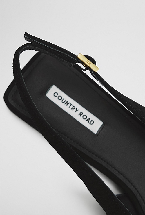 Black Nyla Slingback - Work | Country Road