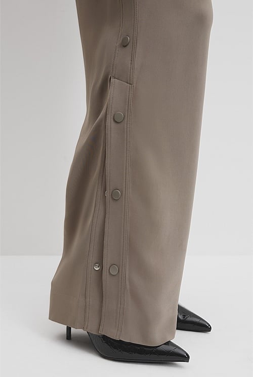 Dove Side Snap Pant - Pants | Country Road