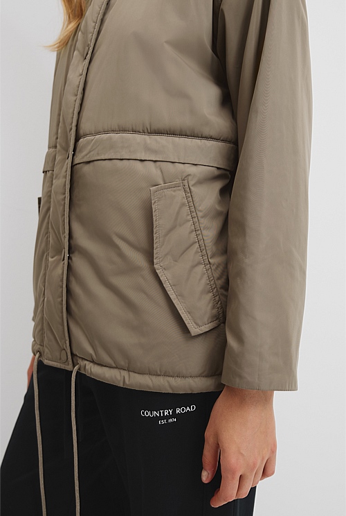 Dove Recycled Polyester Spray Jacket - Jackets & Coats | Country Road