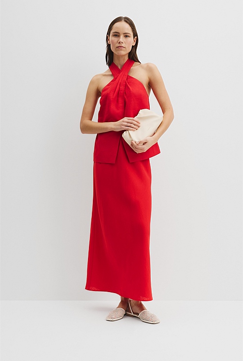 Buttermilk Gathered Pouch Bag - Bags | Country Road