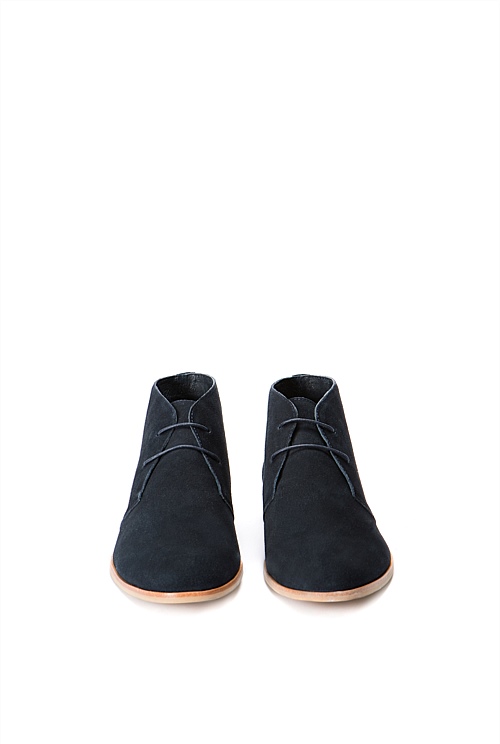 Navy Bexley Desert Boot - Boots | Country Road