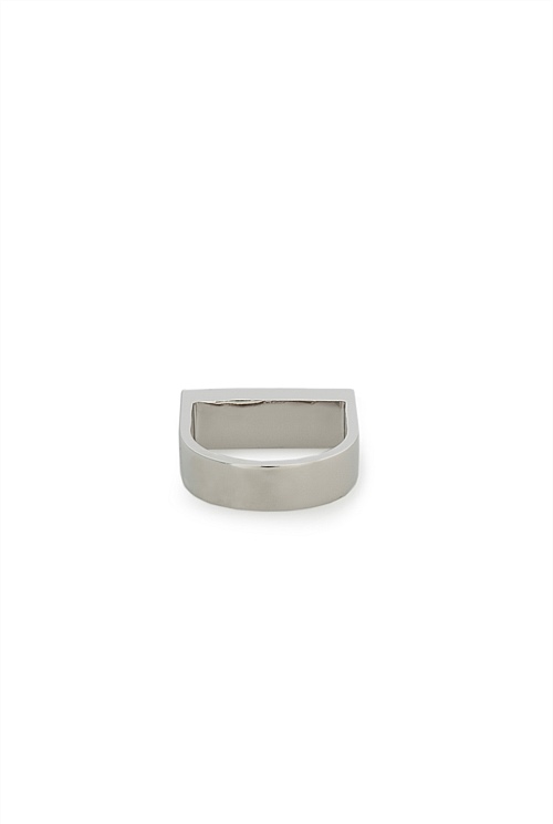 Silver Rectangle Ring - Rings | Country Road