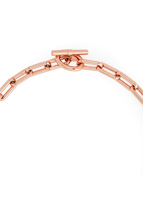 Rose Gold Medium Link Necklace - Necklaces | Country Road