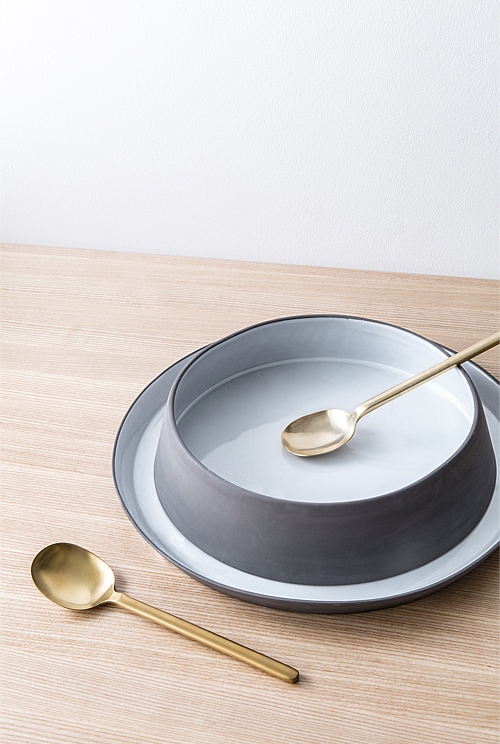 Charcoal Scope Salad Bowl - Serving | Country Road