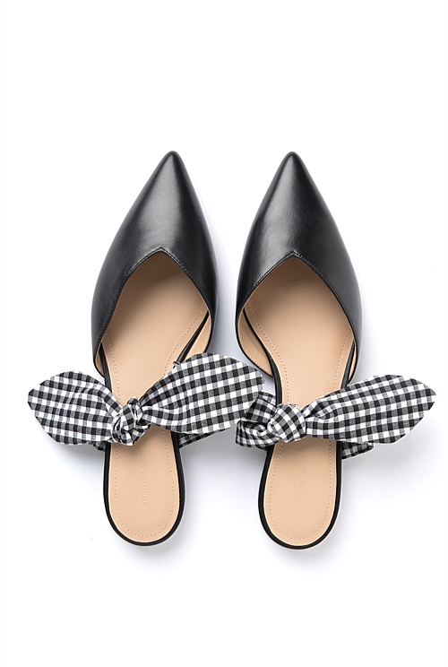 Multicolour Teneille Knot Mule - Flats | Country Road