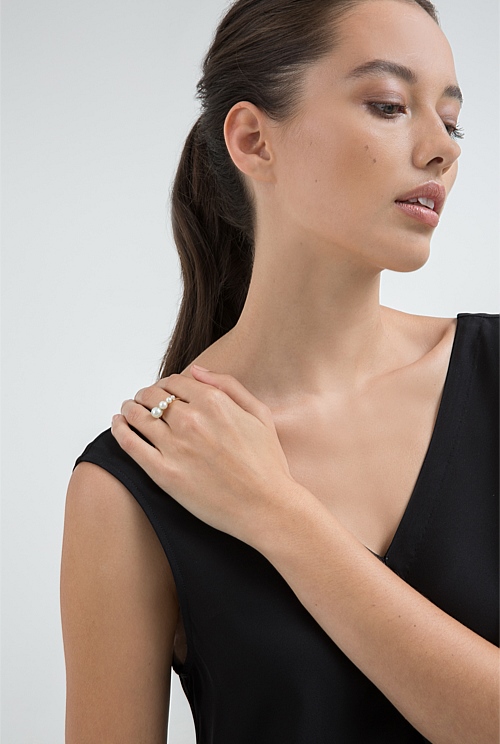 Gold Jane Ring - Jewellery | Country Road