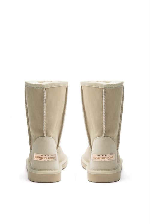 Nougat CR Sheepskin Boot - Boots | Country Road