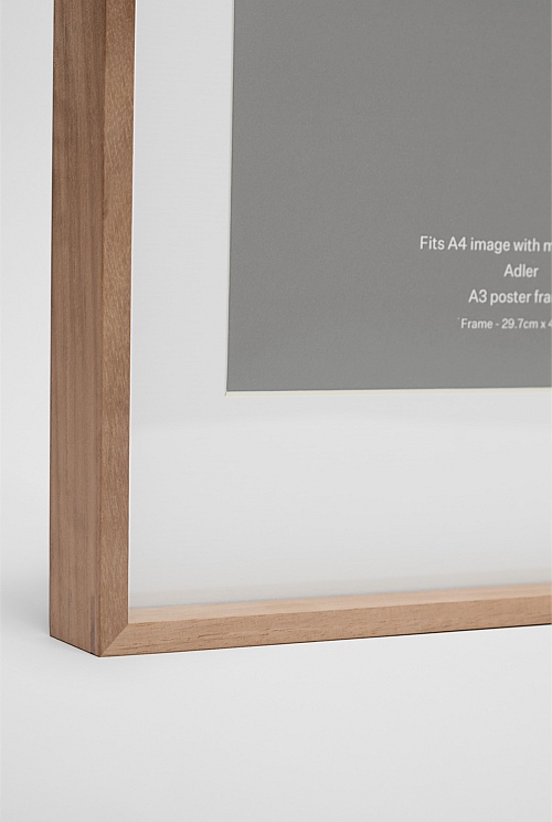 Walnut Adler A3 Poster Frame - Frames | Country Road