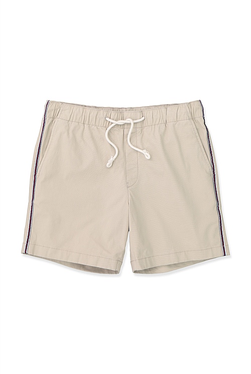 Stone Side Stripe Short - Shorts | Country Road