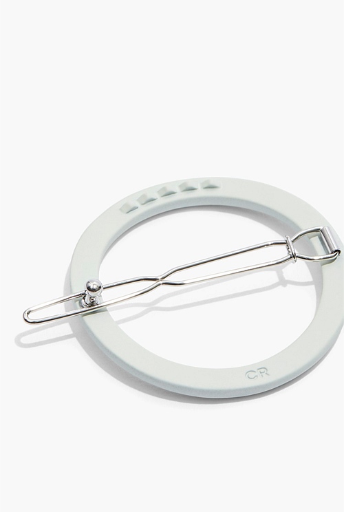 Off White Remy Round Clip - Teen Girls 8-16 | Country Road