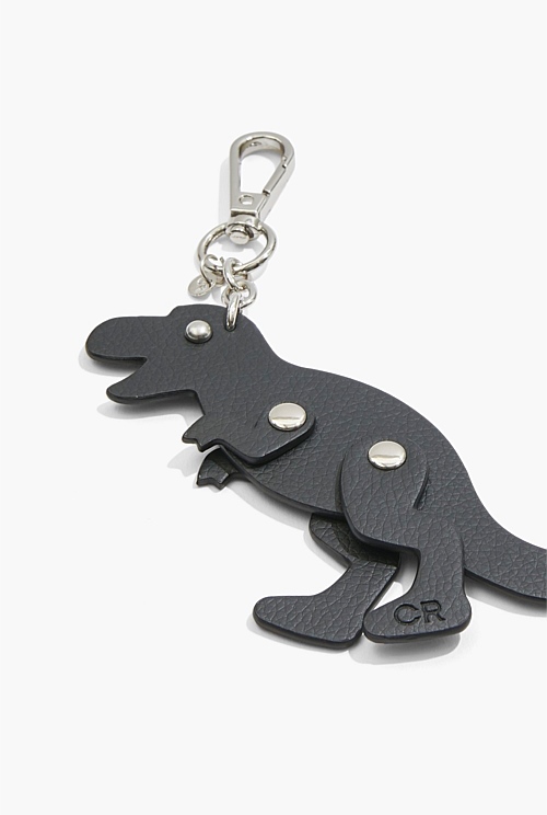Charcoal Dino Key Ring - Accessories | Country Road