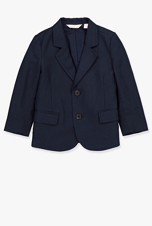 Navy Two Button Jacket - Baby Boys 0-2 | Country Road