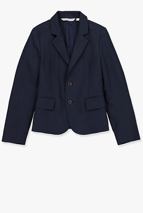 Navy Two Button Jacket - Jackets & Coats | Country Road