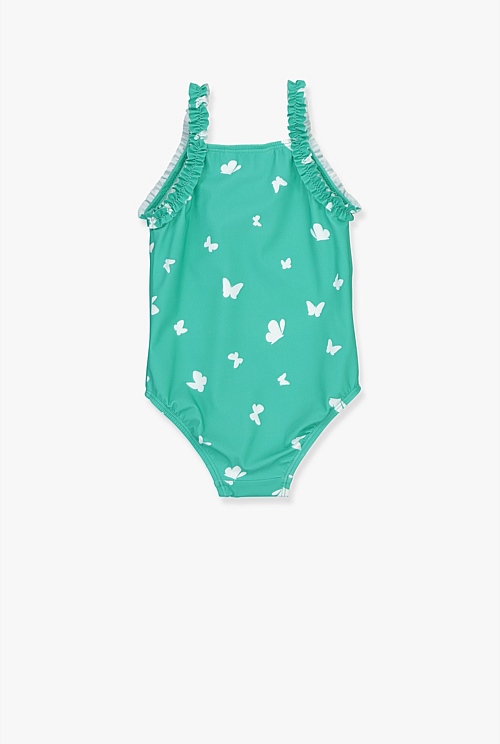 Mint Butterfly Bather - Baby Girls 0-2 | Country Road