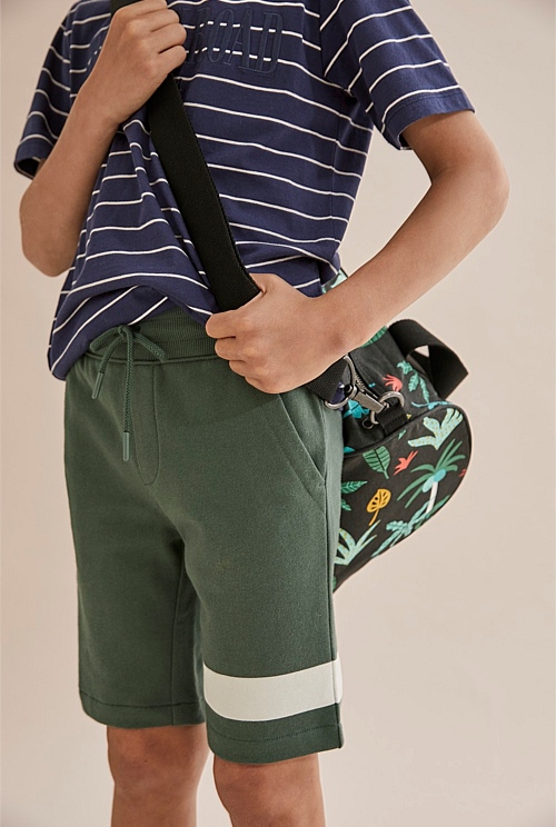 Forest Green Sweat Short - Shorts | Country Road