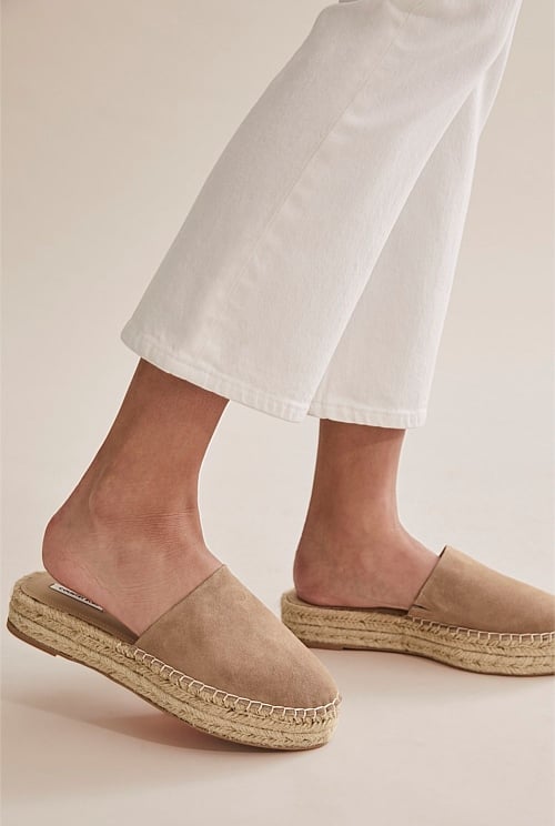 Buff Greta Espadrille Mule - Selected Styles | Country Road