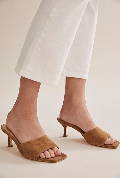 Sesame Darcy Mule - Heels & Wedges | Country Road