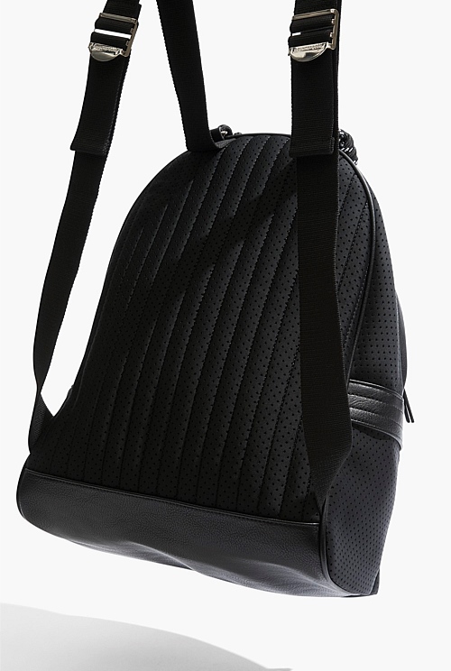 Black Perforated Backpack - Bags | Country Road