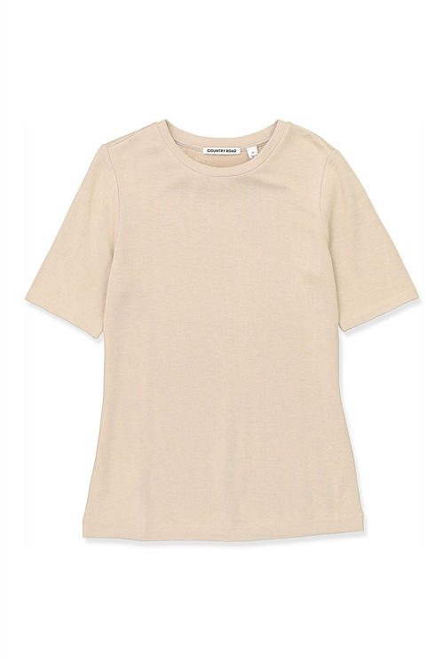 Flax Fitted Urban T-Shirt - T-Shirts & Tops | Country Road